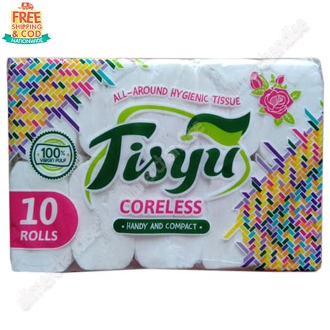 Cod Tisyu Coreless 10 Rolls Shopee Philippines