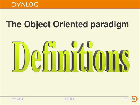 ppt object oriented programming in apl powerpoint presentation free