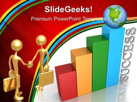 Bar Graph With Global Success PowerPoint Templates And PowerPoint Themes