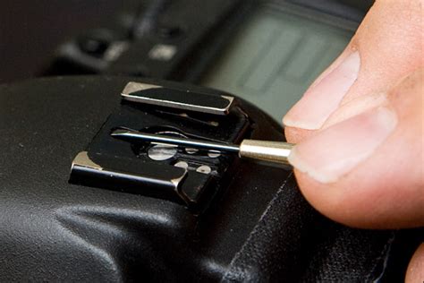 Tightening The Hotshoe On The Canon 1d Series Camera Tangents