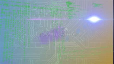 Programming Computer Code Coding Process For Filling An Empty Screen Loop Animation Stock
