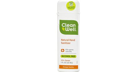 Cleanwell Natural Hand Sanitizer Spray Hand Sanitizers That Smell