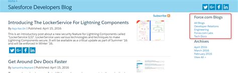 Salesforce Kings Salesforce Official Blog Is One Of The Best Place To Improve Technical Capability