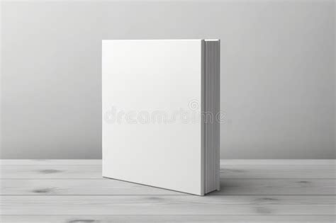 Blank Book Cover Mock Up Style Ai Generated Stock Illustration Illustration Of Cover Diary