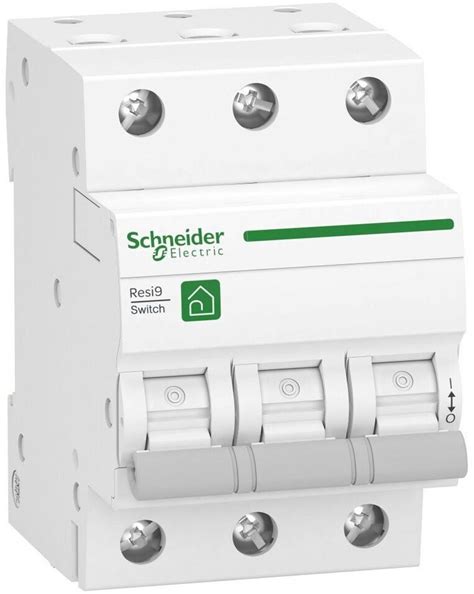 Schneider Electric Resi9 3p 63a 415v Ac R9s64363 Ab 851