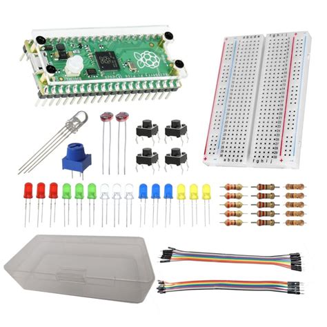 Kit Raspberry Pi Pico Rp2040 Basico Tresd Print Tech