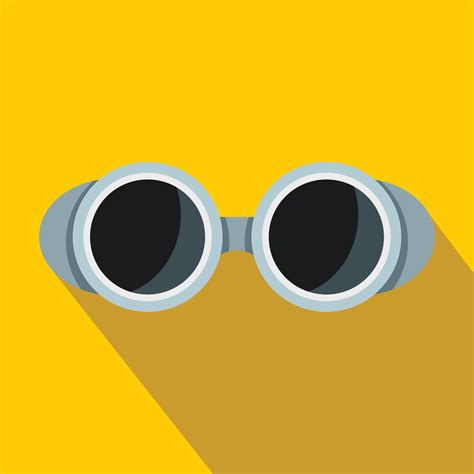 Welding Glasses Icon Flat Style 15212632 Vector Art At Vecteezy