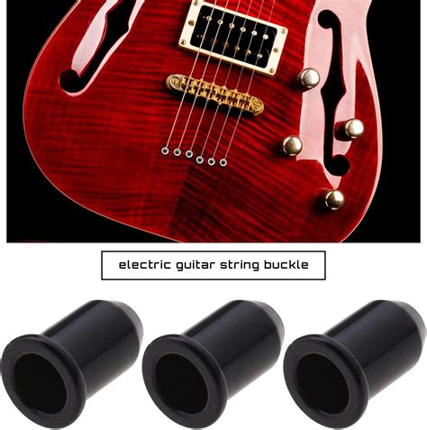 12pcs Guitar String Ferrules Guitar String Caps Mounting Buckle Through