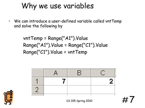 Ppt Variables And Constants Powerpoint Presentation Id3245086