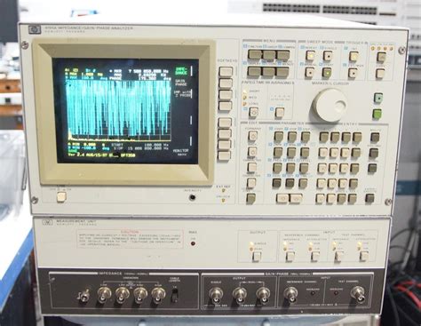 HP A Impedance Gain Phase Analyzer With Measurement Unit InStock Com Technology