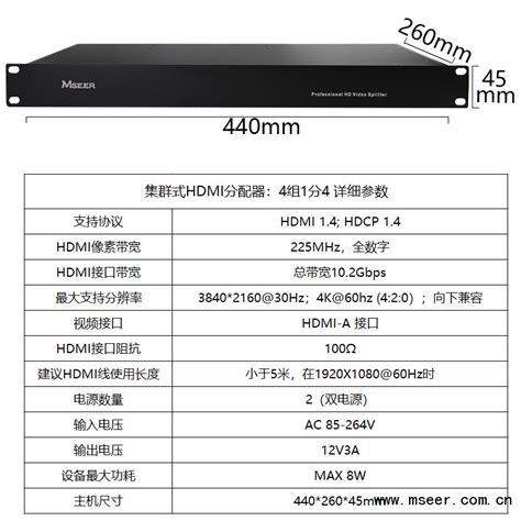 集群式hdmi视频分配器 上海熙昂电子科技有限公司 摸屏 Av矩阵 Vga矩阵 Rgb矩阵 中央控制系统 多媒体电教室设备 多媒体会议室设备