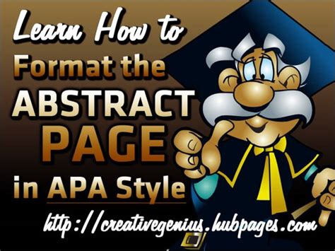 Apa Abstract