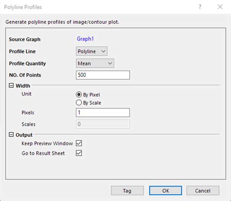 Help Online Apps Polyline Profiles