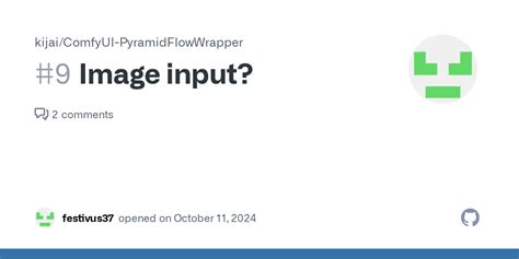 Image Input Issue 9 Kijai ComfyUI PyramidFlowWrapper GitHub