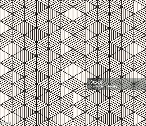 벡터 완벽 한 패턴입니다 현대적인 세련 된 추상 텍스처입니다 기하학적 인 타일을 반복 0명에 대한 스톡 벡터 아트 및 기타 이미지 0명 검은색 기하 도형 Istock