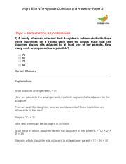 Wipro Elite NTH Aptitude Questions And Answers Paper Pdf Wipro Elite NTH Aptitude Questions