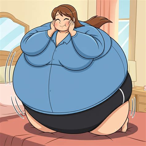 Inflated Girl 8 By Taxthecat On Deviantart