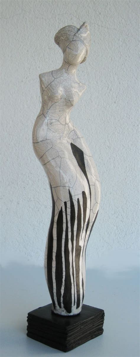 Sculpture Ceramique Raku Stages Sylvie Renoux Raku Sculptures