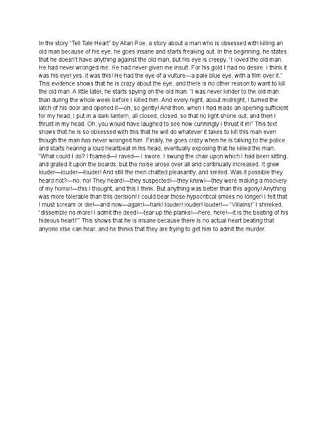 Tell Tale Heart Tiqa Pdf