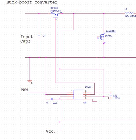 Tps 2836 Mosfet Driver For Buck Boost Converter Power Management Forum Power Management Ti