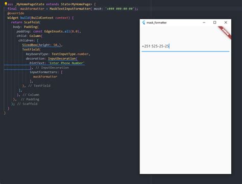 Flutter Masktextinputformatter Erases Characters When I Do The