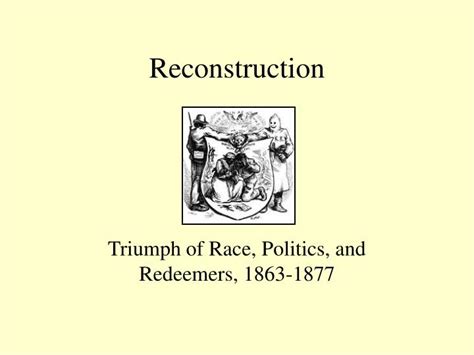 Ppt Reconstruction Powerpoint Presentation Free Download Id1427880