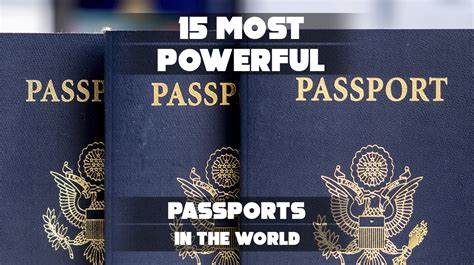 15 Most Powerful Passports In The World