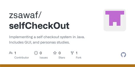 Github Zsawafselfcheckout Implementing A Self Checkout System In Java Includes Gui And