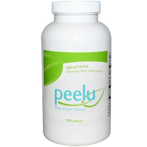 Peelu Chewing Gum Spearmint 300 Pieces Aiois Shop