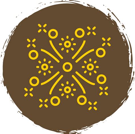 Sparkler Line Circle Sticker Icon 43985394 Vector Art At Vecteezy