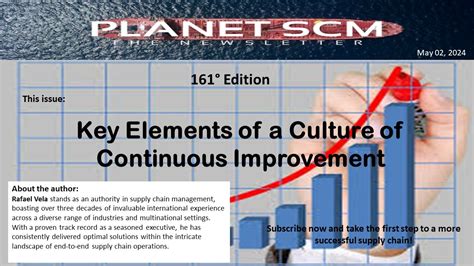 Key Elements Of A Culture Of Continuous Improvement