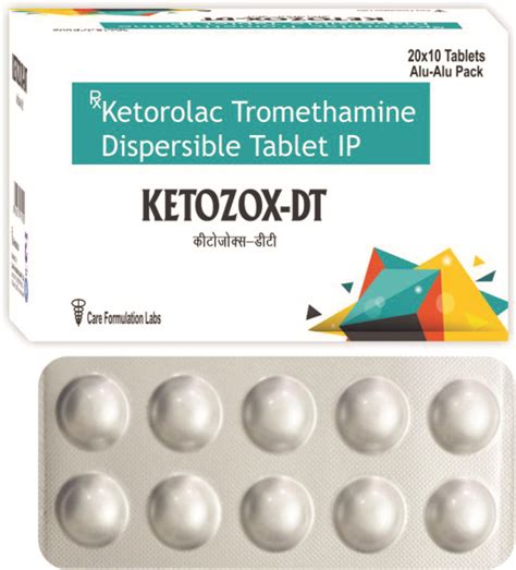 Ketozox Dt Tab