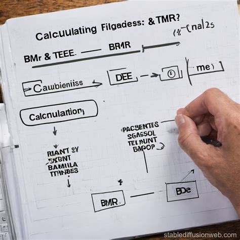 BMR TDEE Calculation Animated Infographic Stable Diffusion Online