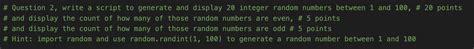 Solved Write A Python3 Script Question 2 Write A