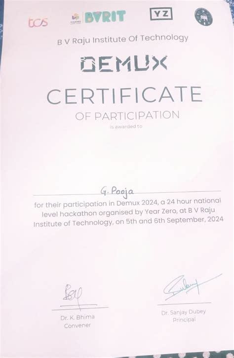 Gaddameedi Pooja On Linkedin Hackathon Demux24 Innovation