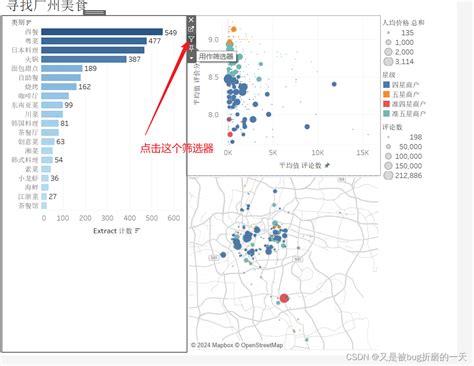 Tableau项目案例 广州美食分析 Csdn博客 Tableau项目案例 广州美食分析 Csdn博客