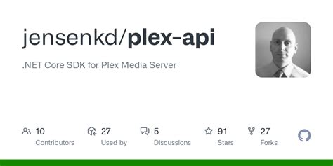 GitHub Jensenkd Plex Api NET Core SDK For Plex Media Server
