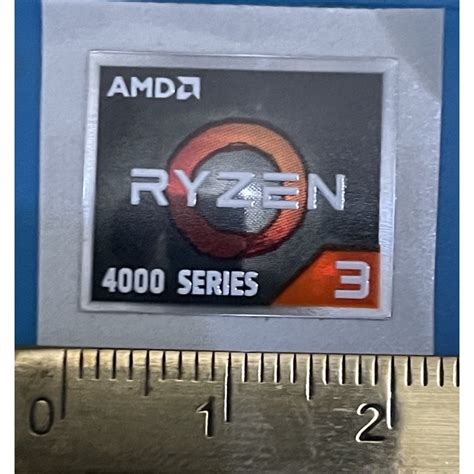 Jual Sticker Stiker Logo Amd Ryzen Series Ori Shopee Indonesia