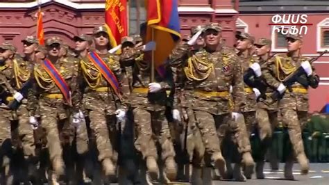 Մեր զորախմբի քայլքը Մոսկվայի Կարմիր հրապարակում Youtube