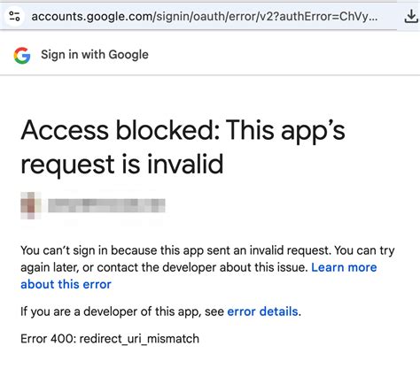 Oauth Redirect Stuck With Localhost And Consent Windows Complains On Error Redirect