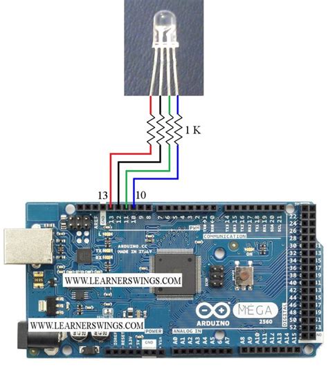 Rgb светодиод Arduino Rgb светодиод и Arduinoarduino I
