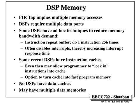 Ppt Dsp Processor Architecture Powerpoint Presentation Free Download Id477325