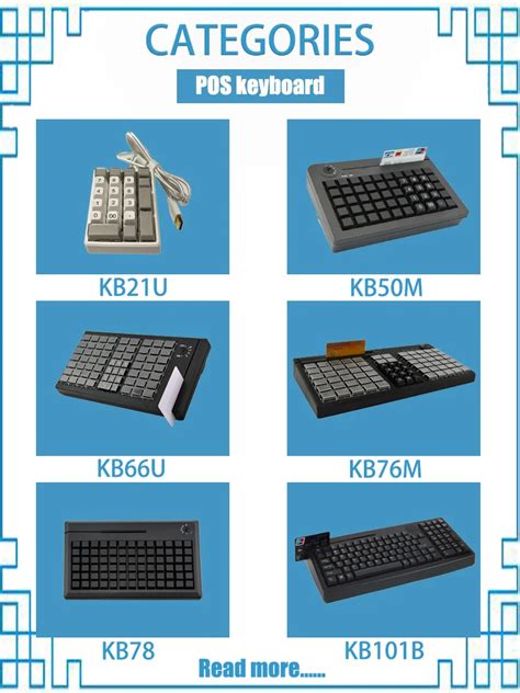 60 Keys Dual Interface Msr Membrane Programmable Pos Keyboard Kb60m Buy Pos Keyboard Usb