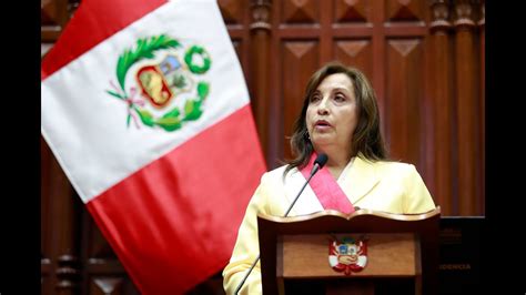 Discurso De La Presidenta Dina Boluarte En El Congreso De La República