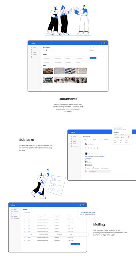 Crm Web Application Design Behance