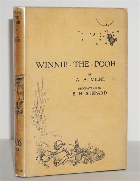 Winnie The Pooh By Aa Milne Near Fine Hardcover 1926 1st Edition