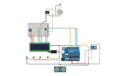 Circuit Design Iot Mini Project Final Tinkercad