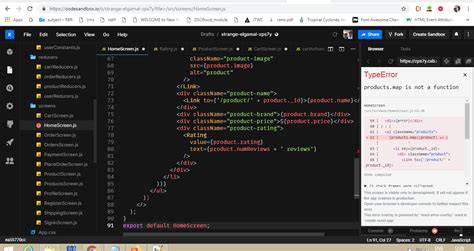 Products Map Is Not A Function Issue 87 Basir Node React Ecommerce