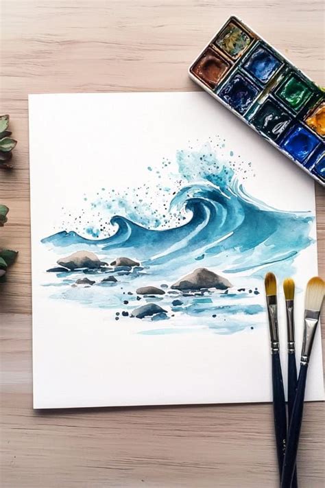 Top 24 Watercolor Ocean Drawing Ideas For Stunning Art Projects Ocean