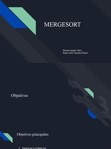 merge sort pdf